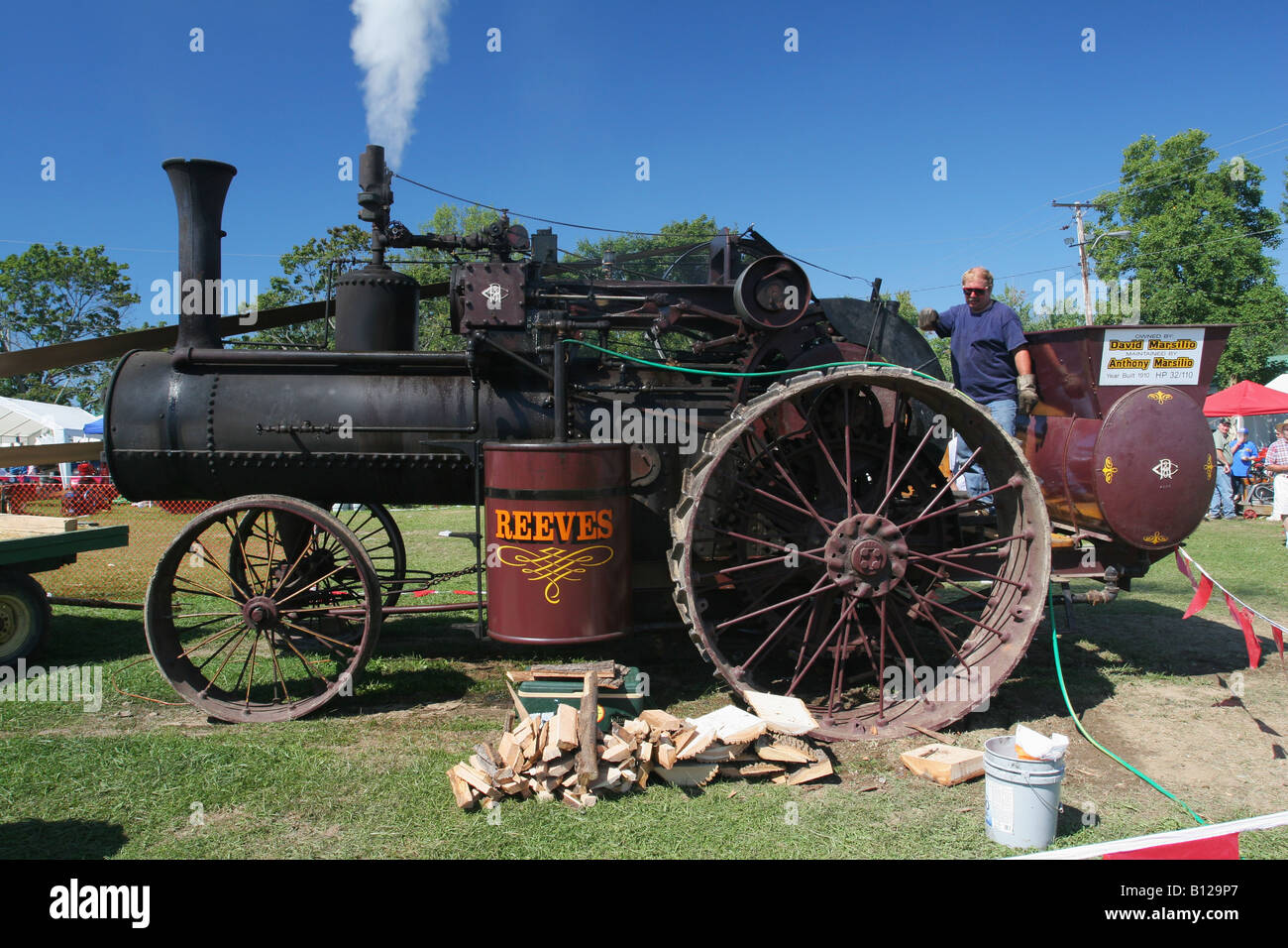 Steam Engine Canfield Fair Canfield Ohio Stock Photo - Alamy