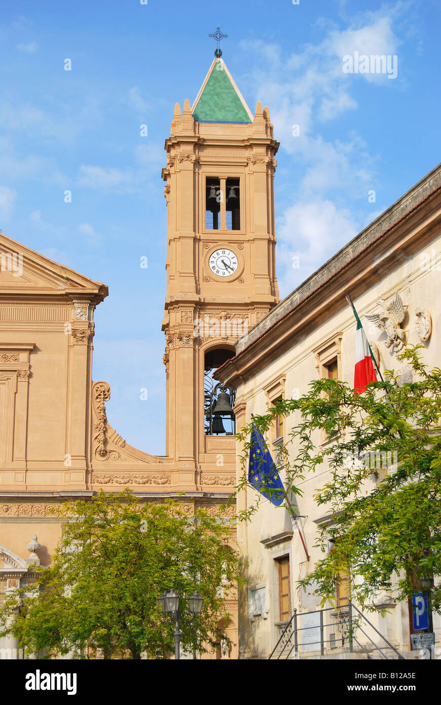 Piazzo Duomo, Termini Imerese, Palermo Province, Sicily, Italy Stock ...