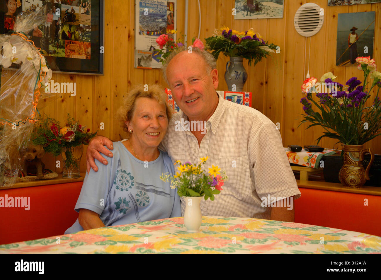Retired old german couple hi-res stock photography and images - Alamy