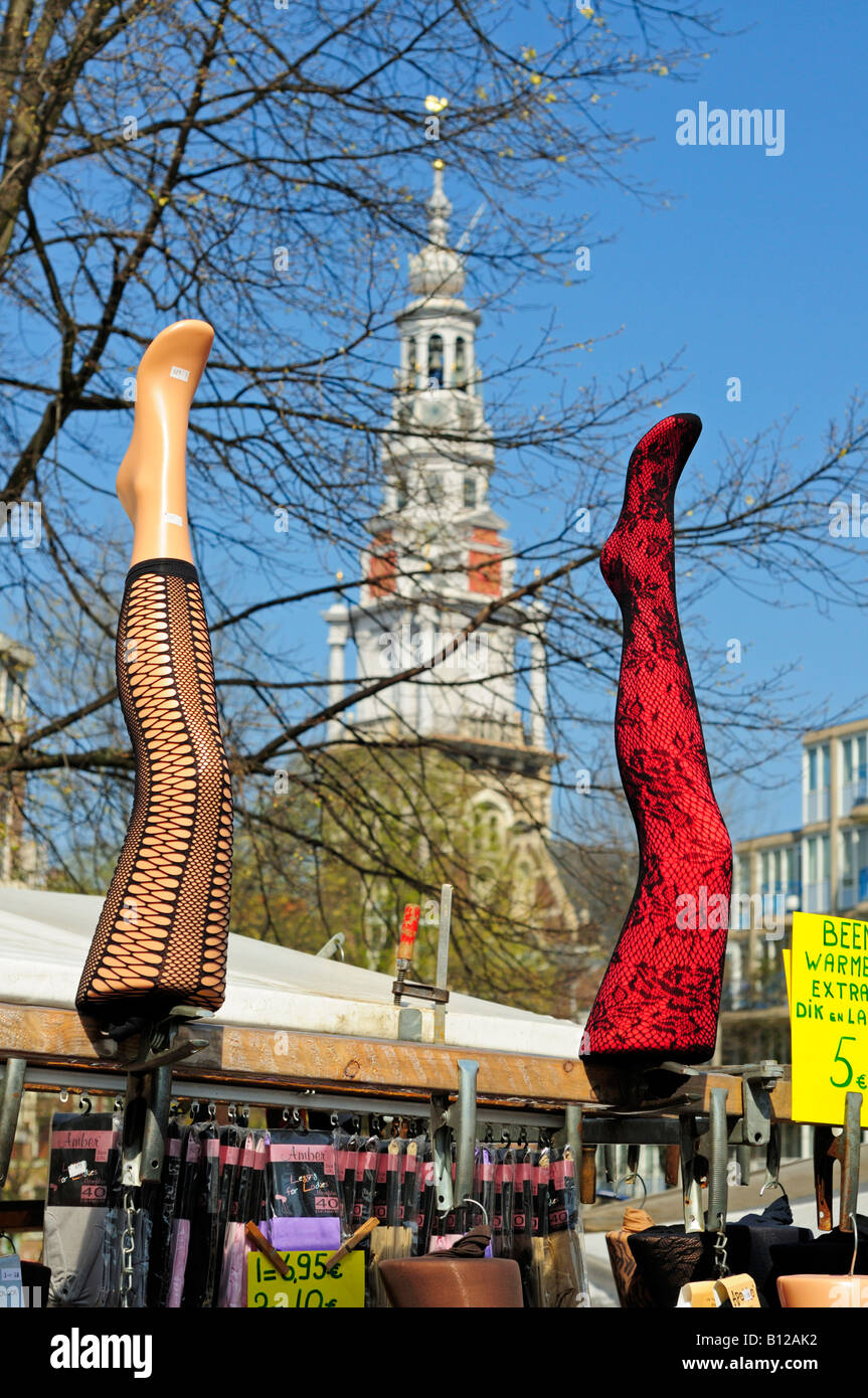Legs and tower flea market in Amsterdam Holland The Netherlands Europe ...