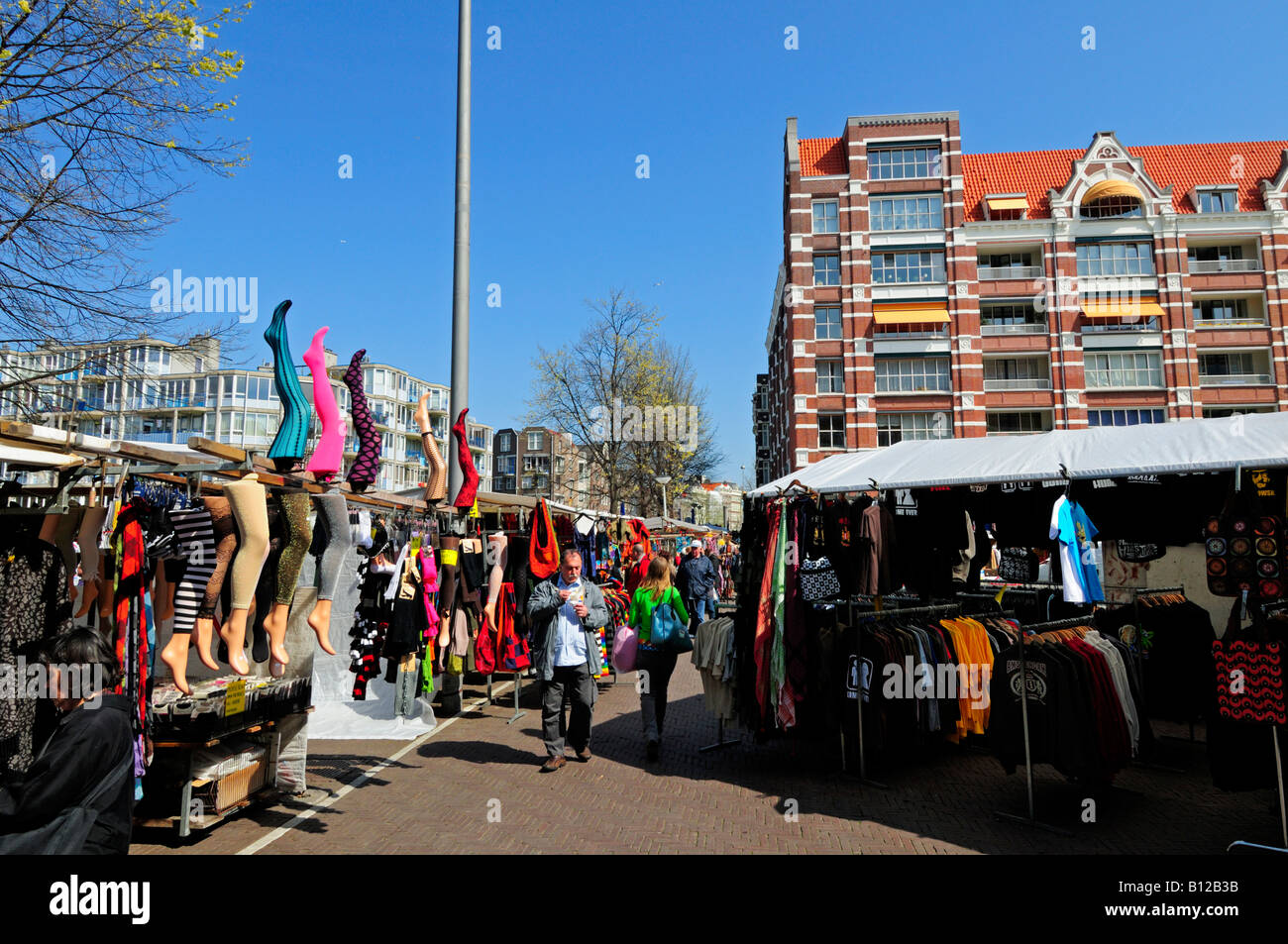 Flea market in Amsterdam Holland The Netherlands Europe Stock Photo - Alamy