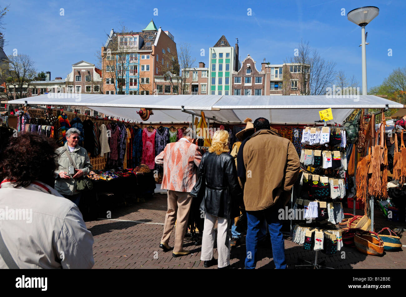 Flea market in Amsterdam Holland The Netherlands Europe Stock Photo - Alamy