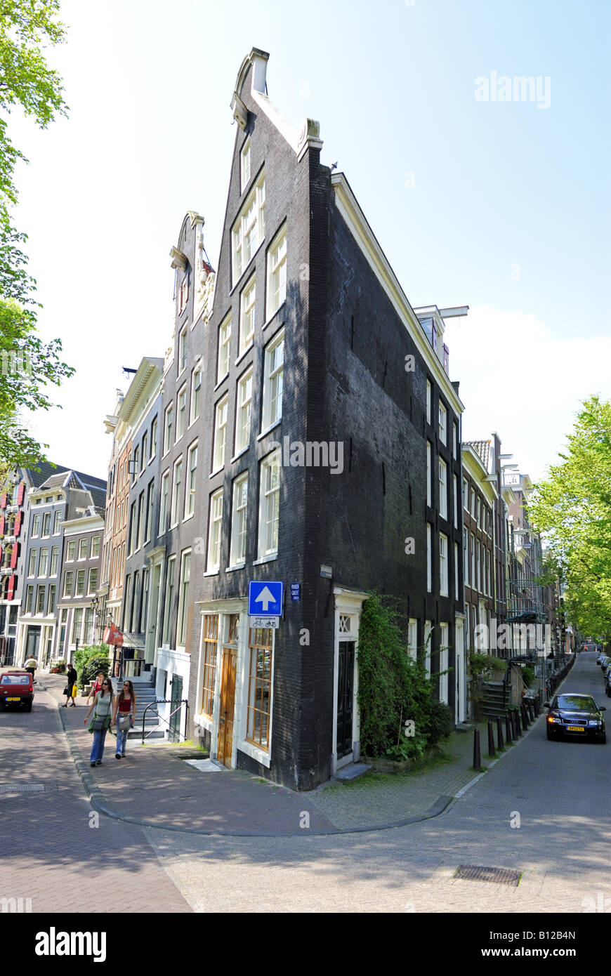 Bizarre architecture of Amsterdam Holland The Netherlands Europe Stock ...