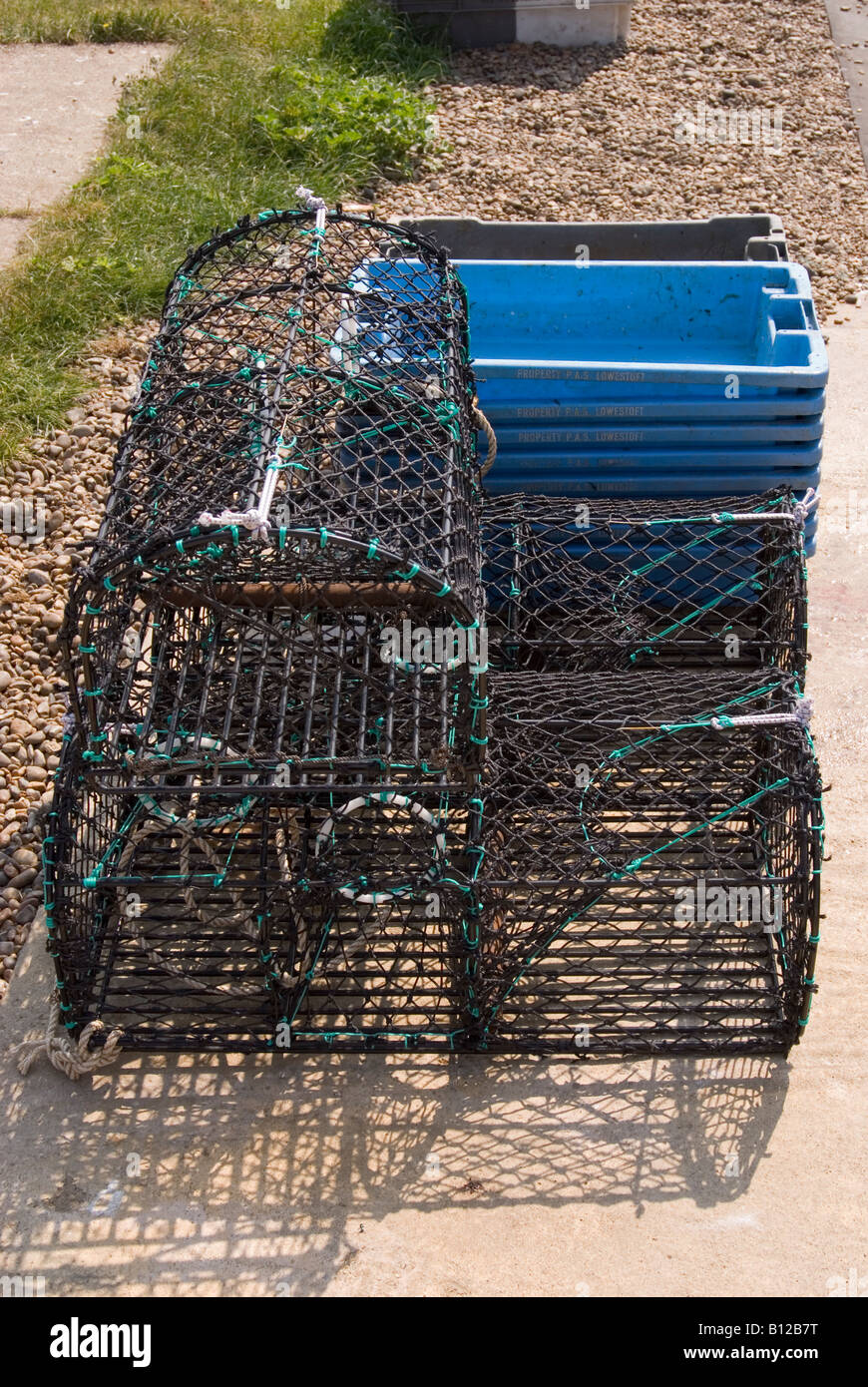 Crab & Lobster Nets Stock Photo - Alamy