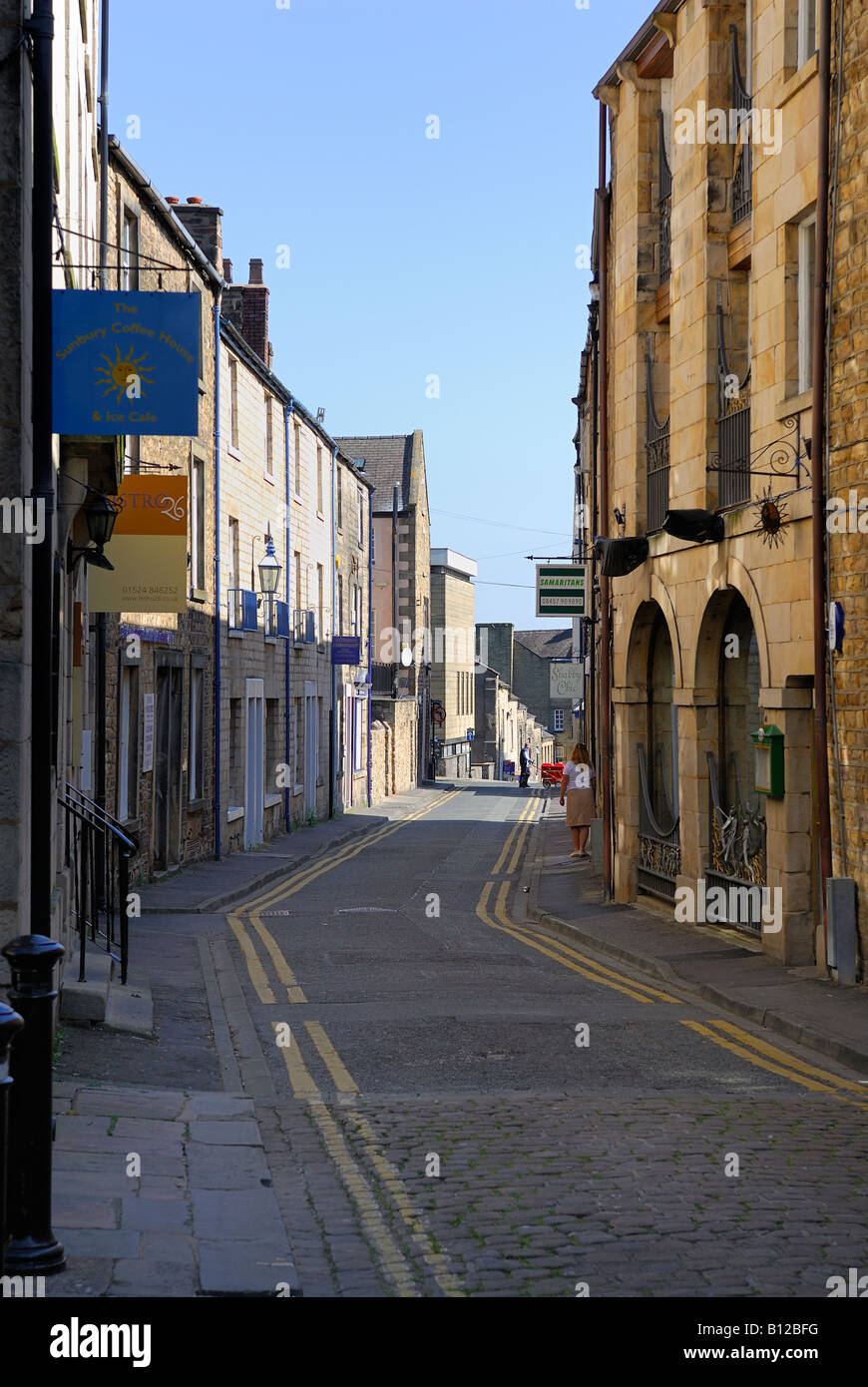 Sun Street in Lancaster Stock Photo - Alamy