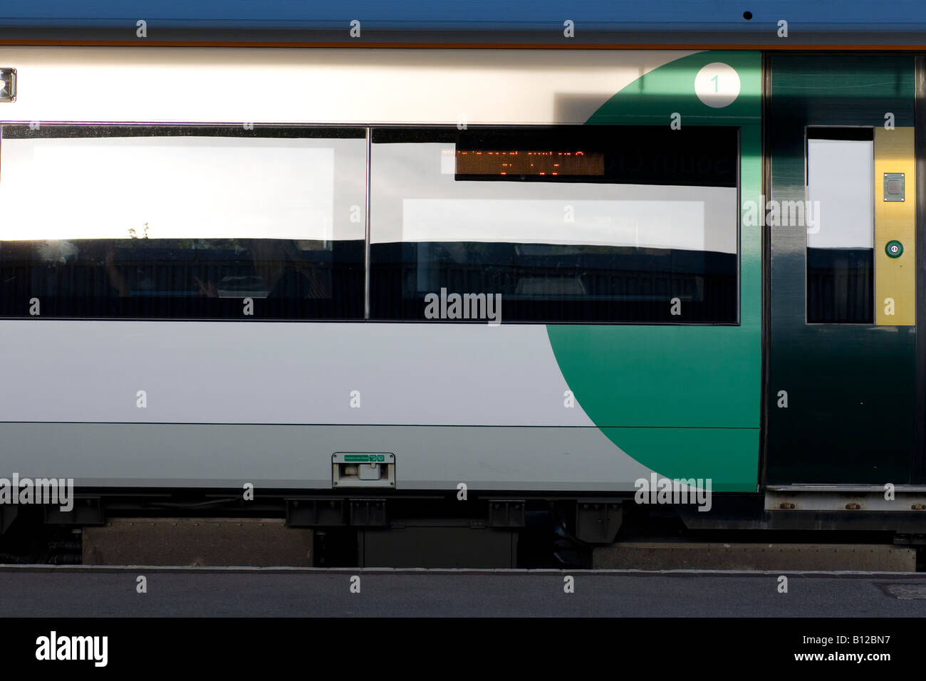 Train stands hi-res stock photography and images - Alamy