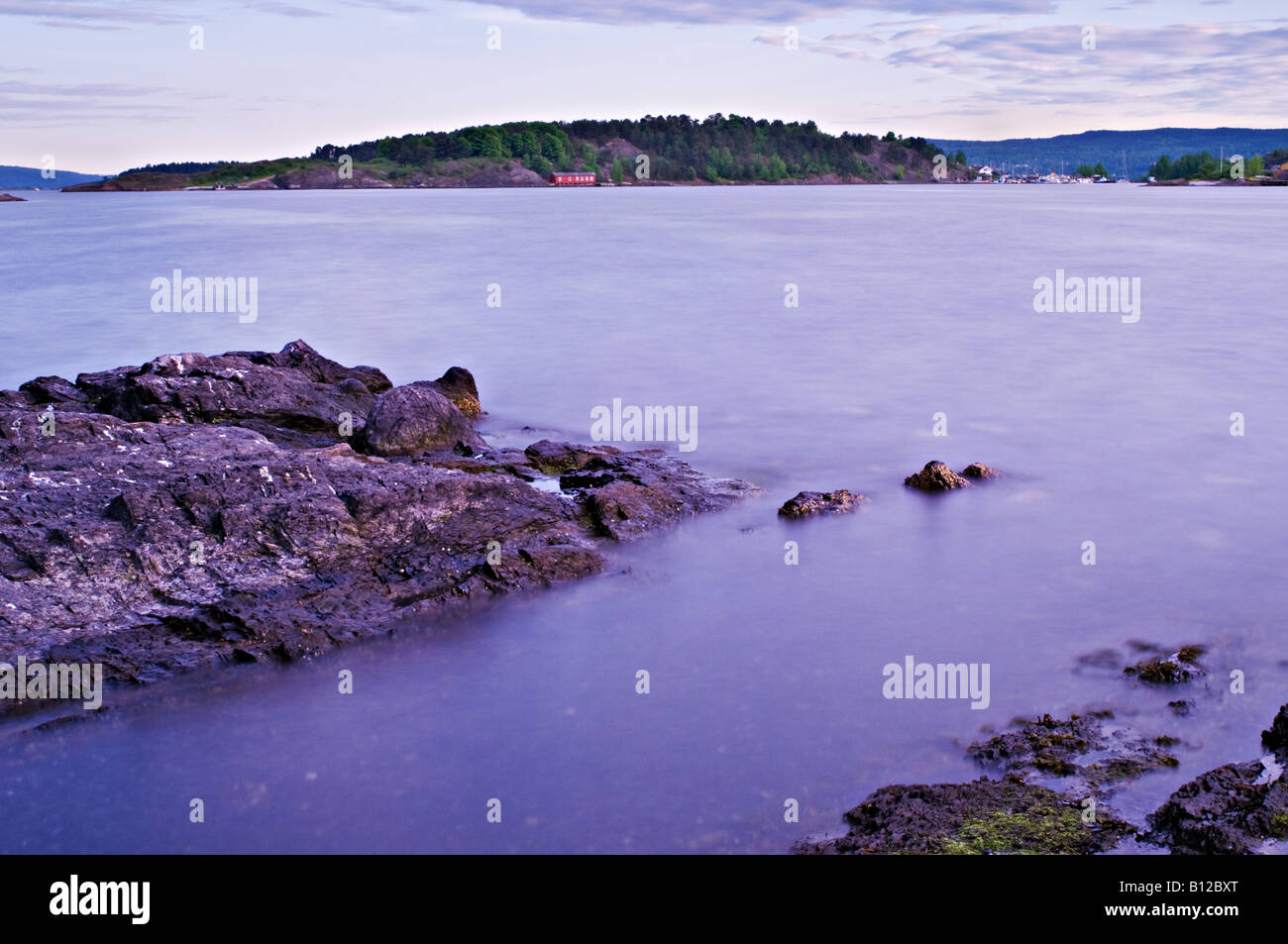 Gressholmen viewed from Hovedøya Stock Photo - Alamy