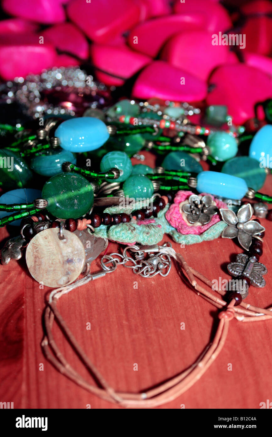 A random collection of jewellery Stock Photo - Alamy