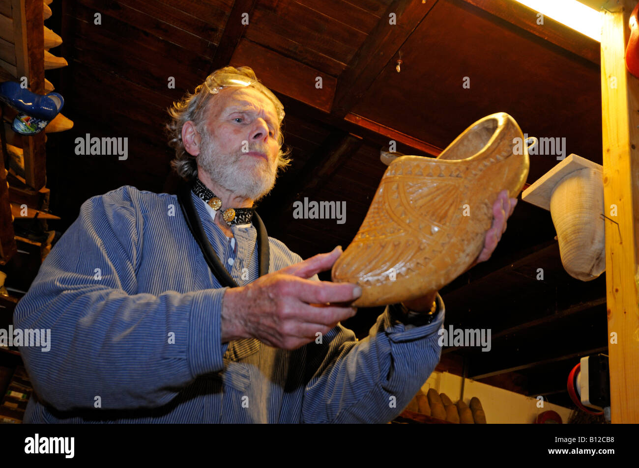 Clog Making Holland High Resolution Stock Photography and Images - Alamy