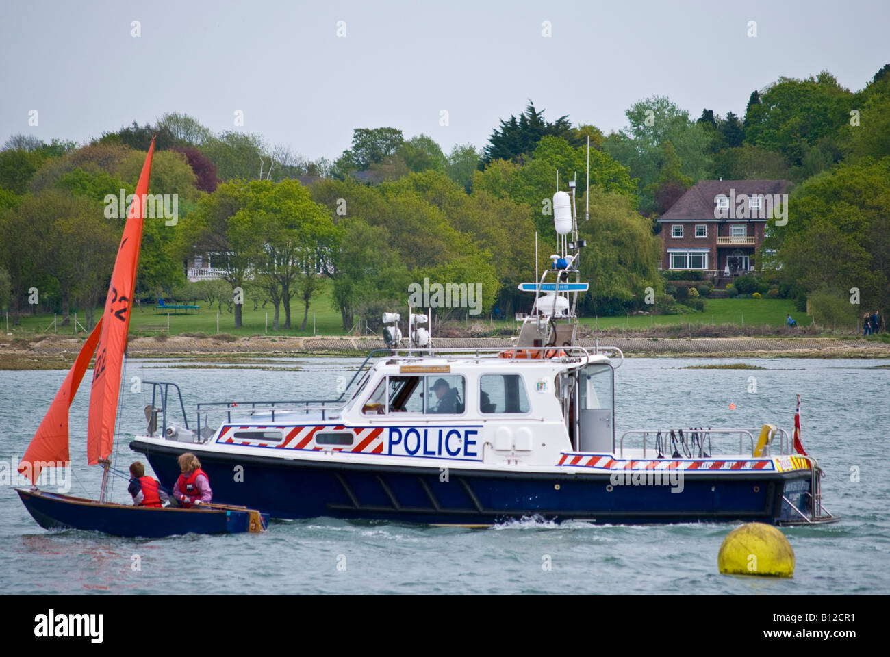 Police River Launch operated by Hampshire Constabulary Stock Photo - Alamy