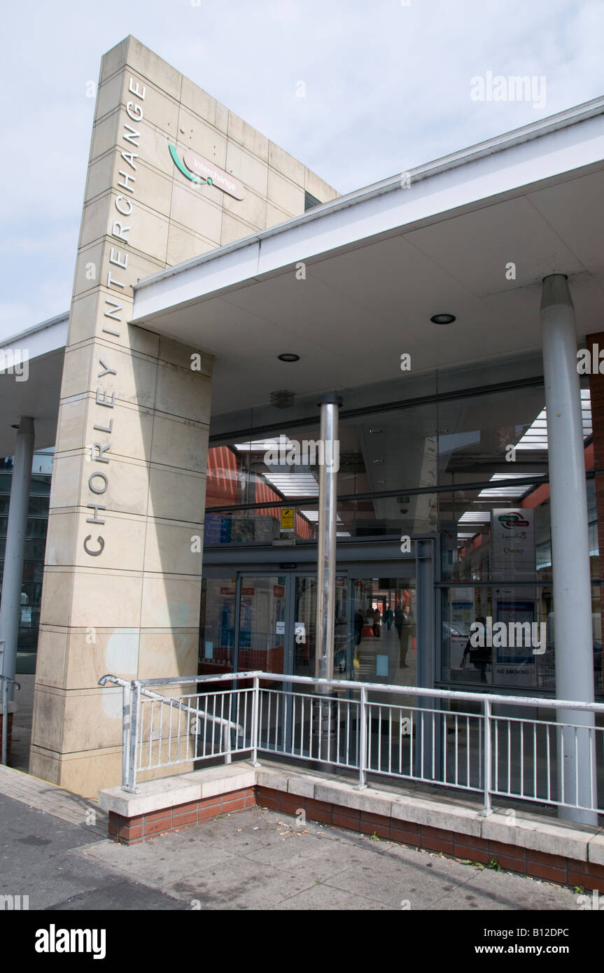 Chorley Interchange bus station Chorley town centre Lancashire Stock ...