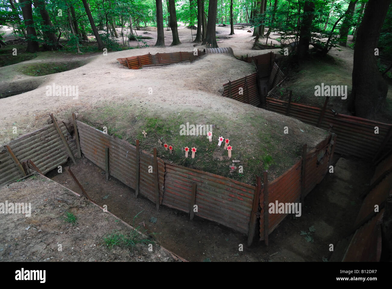 Preserved world war one trenches hi-res stock photography and images ...