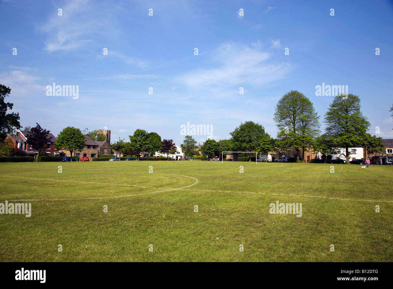 Village green at Goosnargh in Lancashire Stock Photo - Alamy