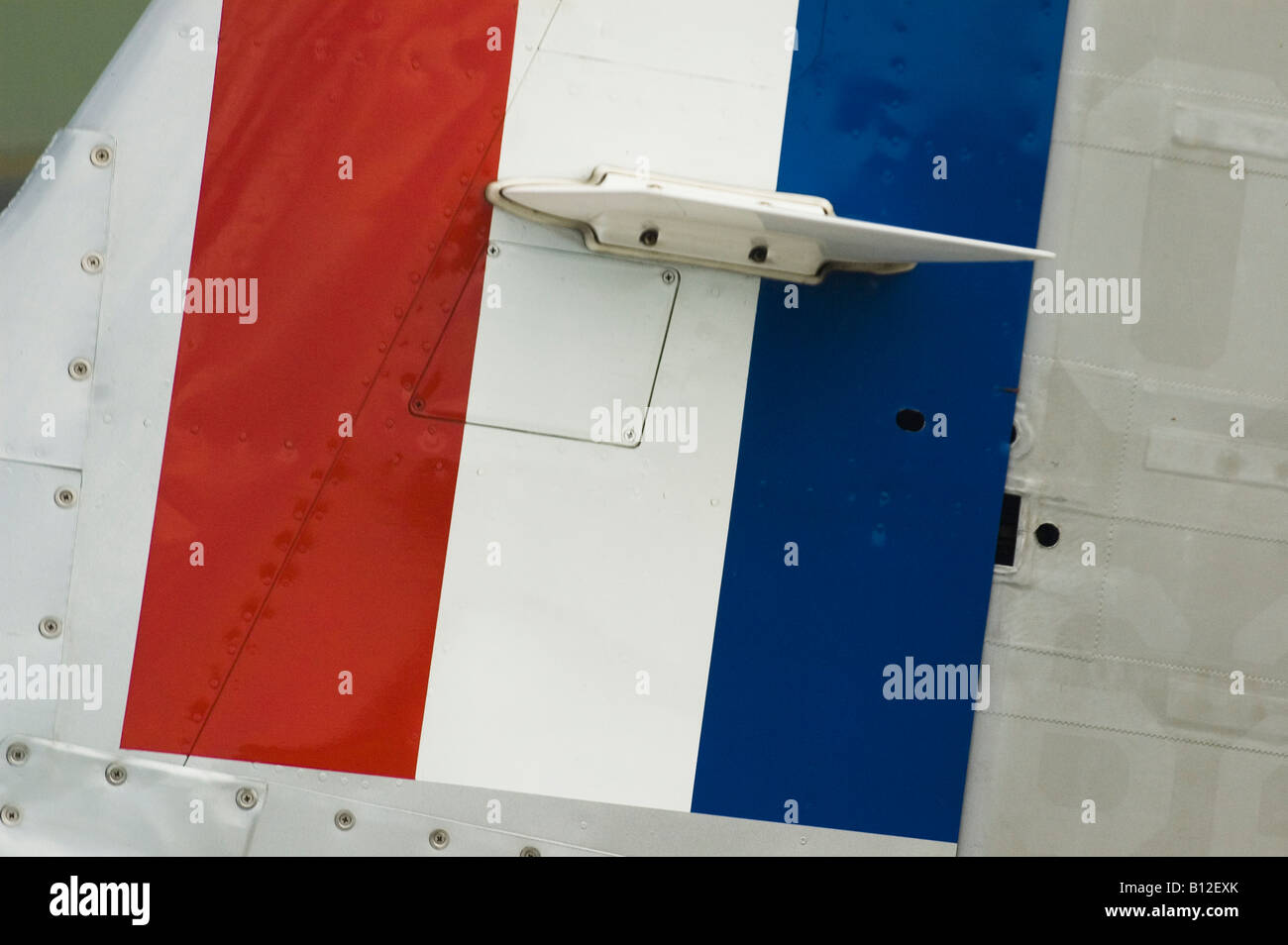 P51 Mustang WW2 fighter tail markings Stock Photo - Alamy