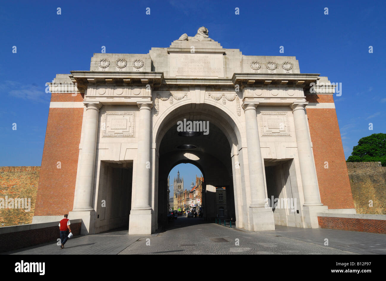 Menin Gate, Ypres, Belgium Stock Photo - Alamy