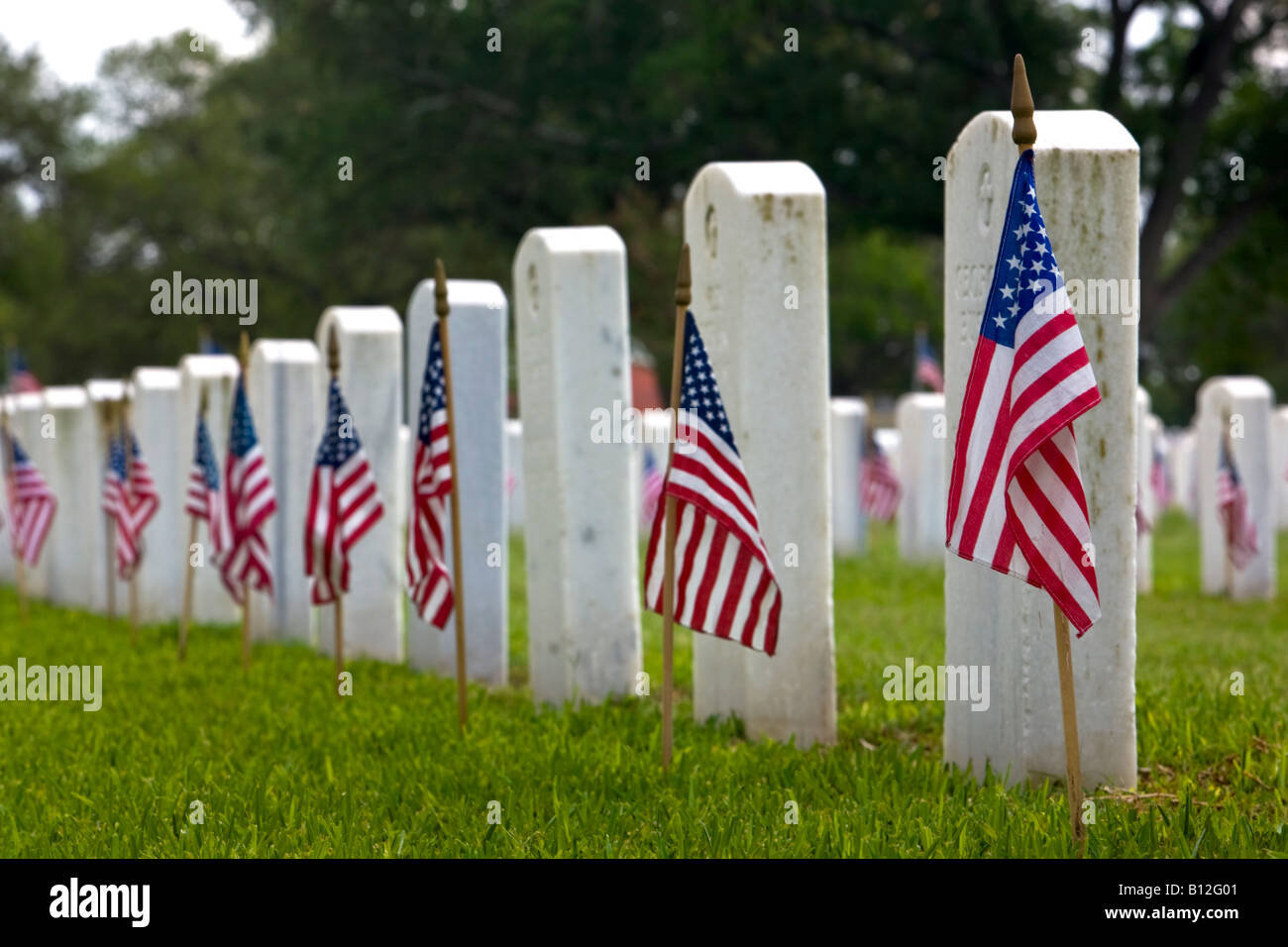 Veterans Cemetery close up of flags and headstones Stock Photo - Alamy Veterans Cemetery close up of flags and headstones Stock Photo - Alamy