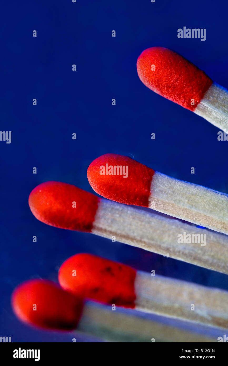 matches close up Stock Photo - Alamy