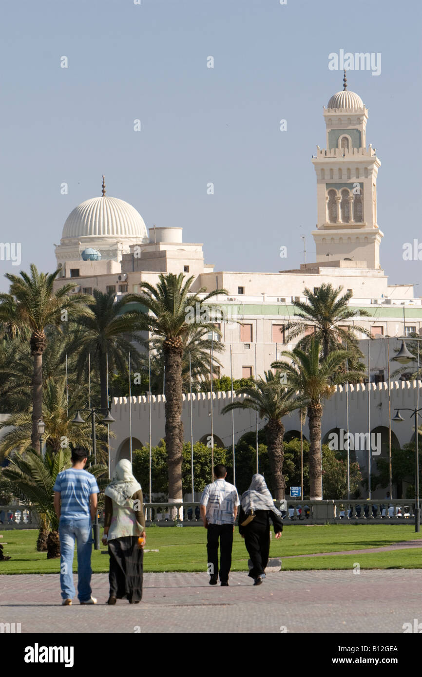 Tripoli, Libya, North Africa. Young Libyan Men's and Women's Clothing ...
