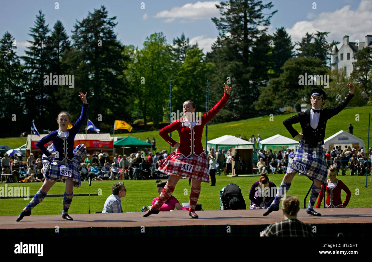 Blair Atholl Highland Gathering, Perthshire, Scotland UK, Europe Stock ...
