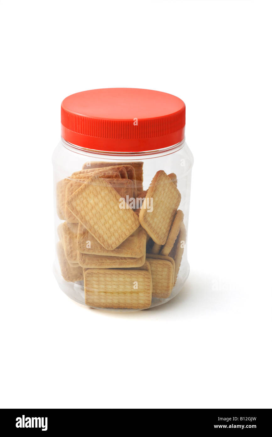 Cookies in jar Cut Out Stock Images & Pictures - Alamy
