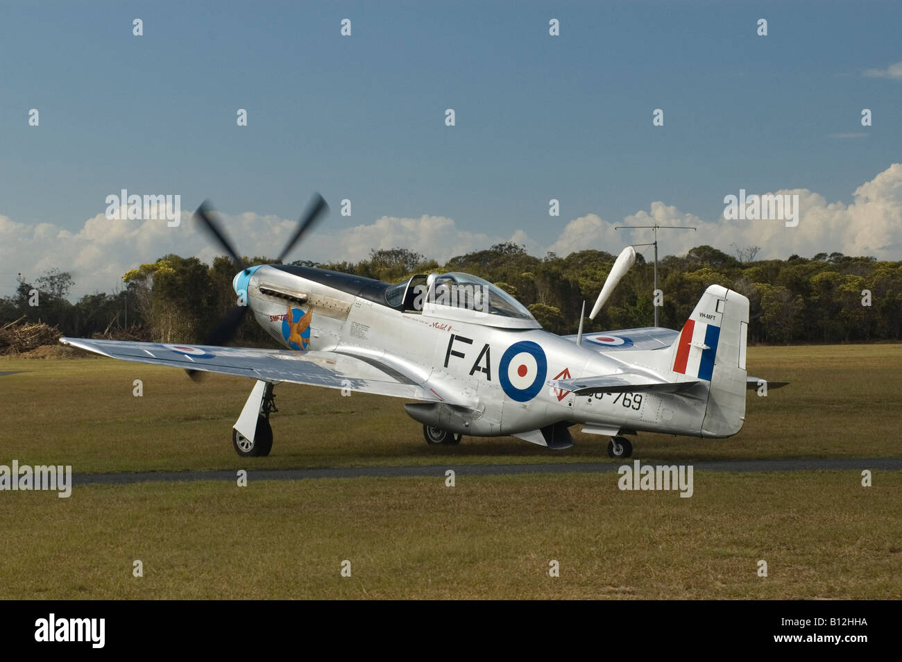 P51 Mustang WW2 fighter CAC CA-18 MK21 Mustang Stock Photo - Alamy