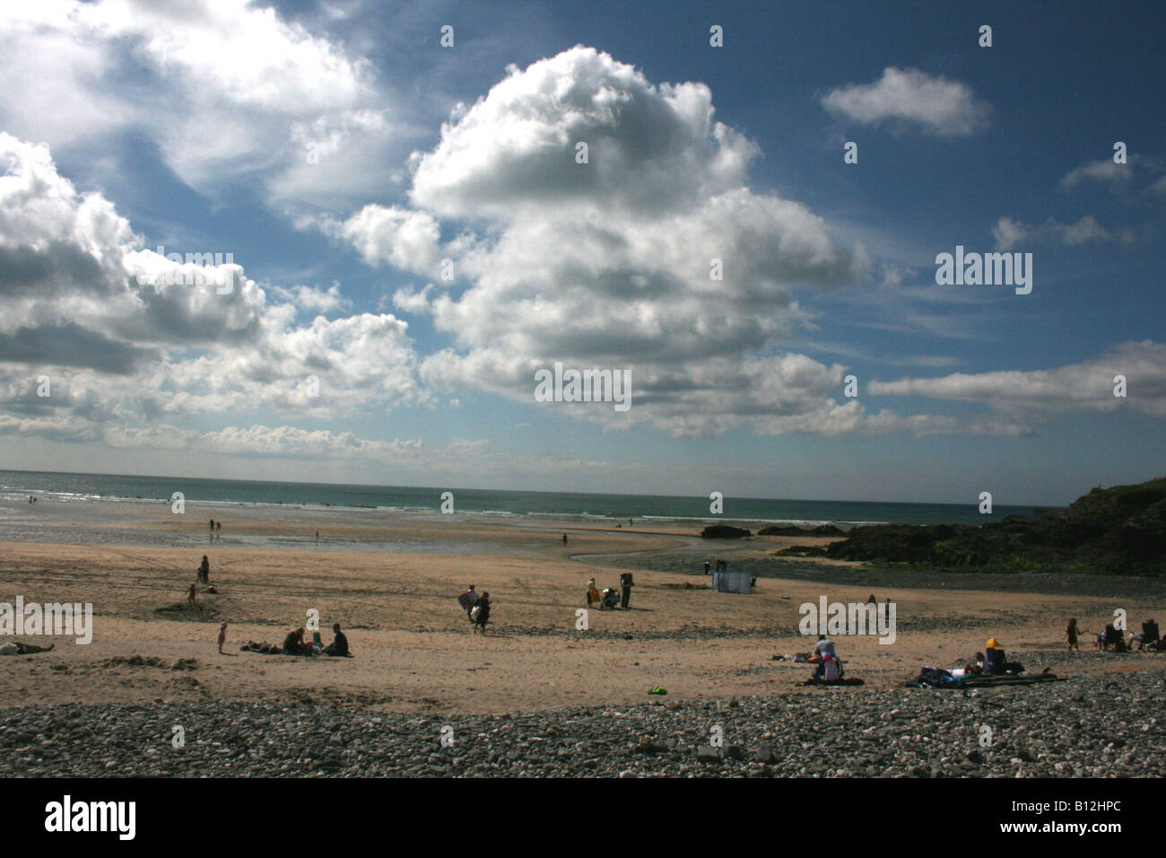 A cornish beach Stock Photo - Alamy