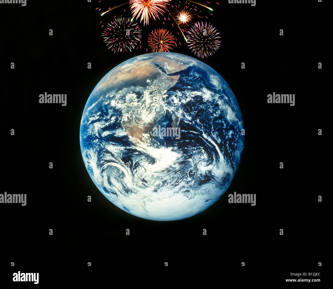 Earth from space display hi-res stock photography and images - Alamy