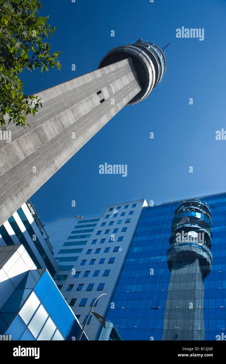 ENTEL TOWER DOWNTOWN SANTIAGO CHILE Stock Photo - Alamy