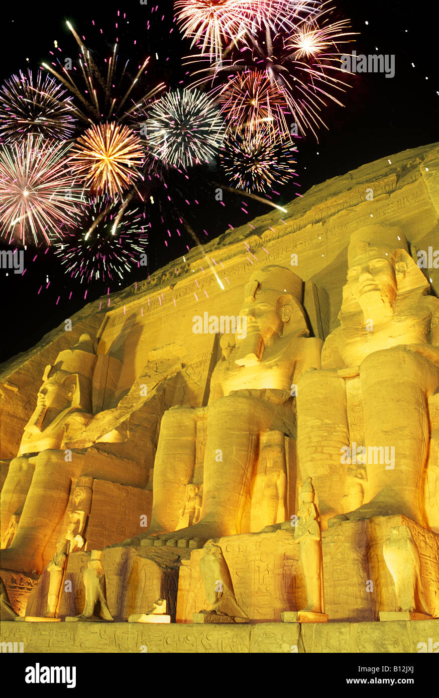 TEMPLE OF RAMSES II ABU SIMBEL EGYPT Stock Photo - Alamy