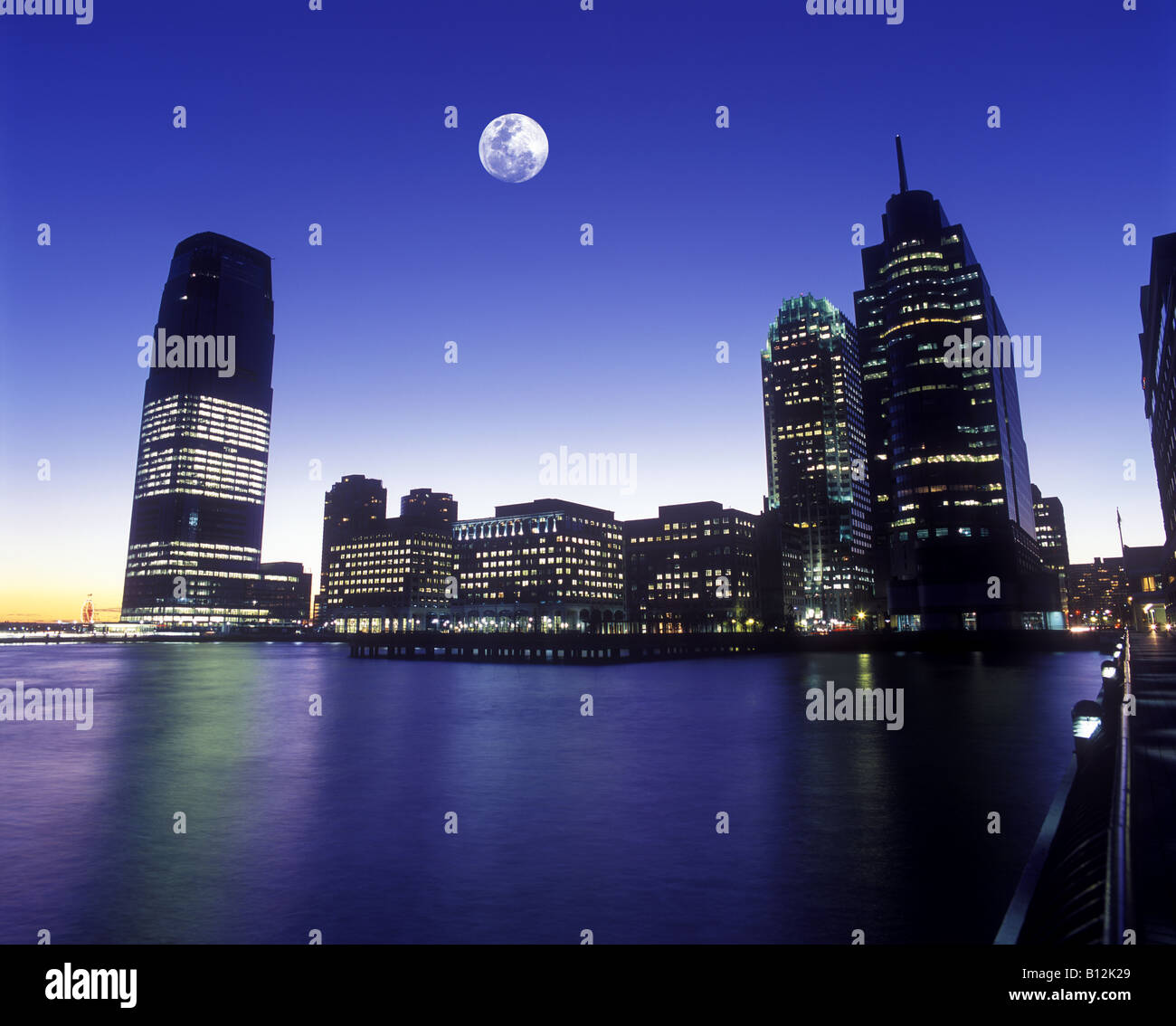 2006 HISTORICAL FINANCIAL DISTRICT SKYLINE JERSEY CITY NEW JERSEY USA ...