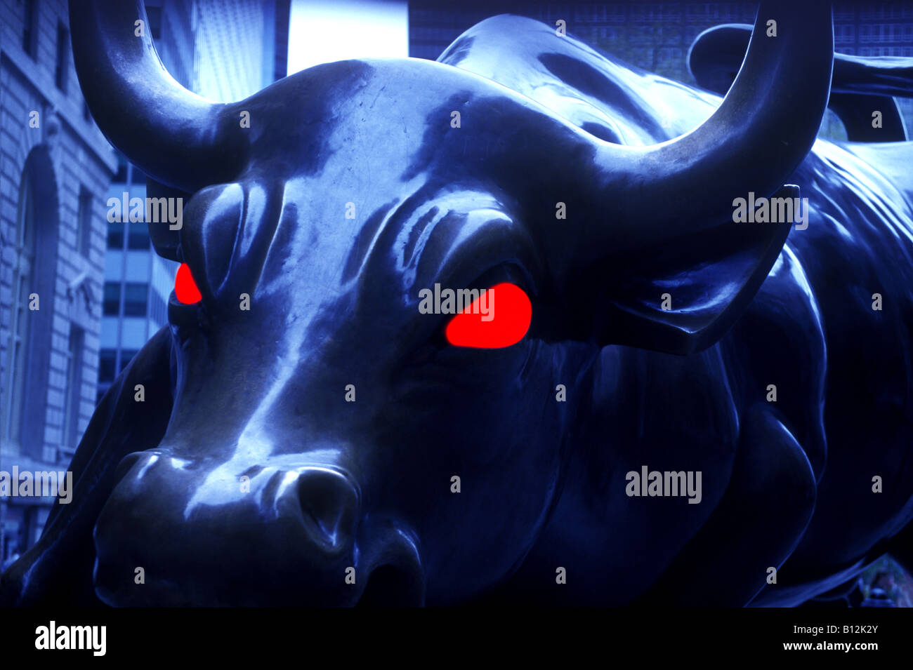 Raging Bull Statue High Resolution Stock Photography and Images - Alamy