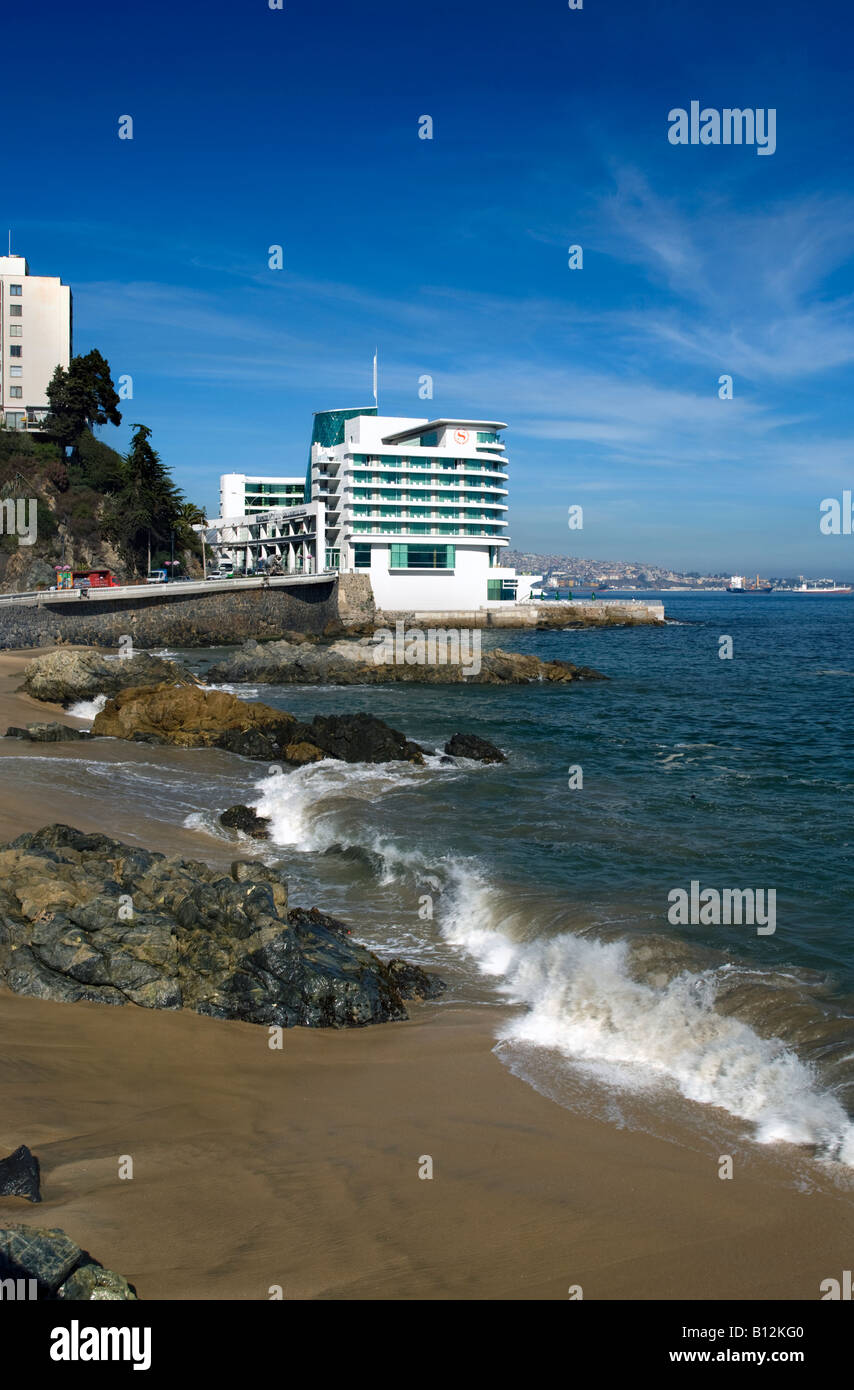 HOTEL SHERATON MIRAMAR ARTISTS BEACH VINA DEL MAR CHILE Stock Photo - Alamy
