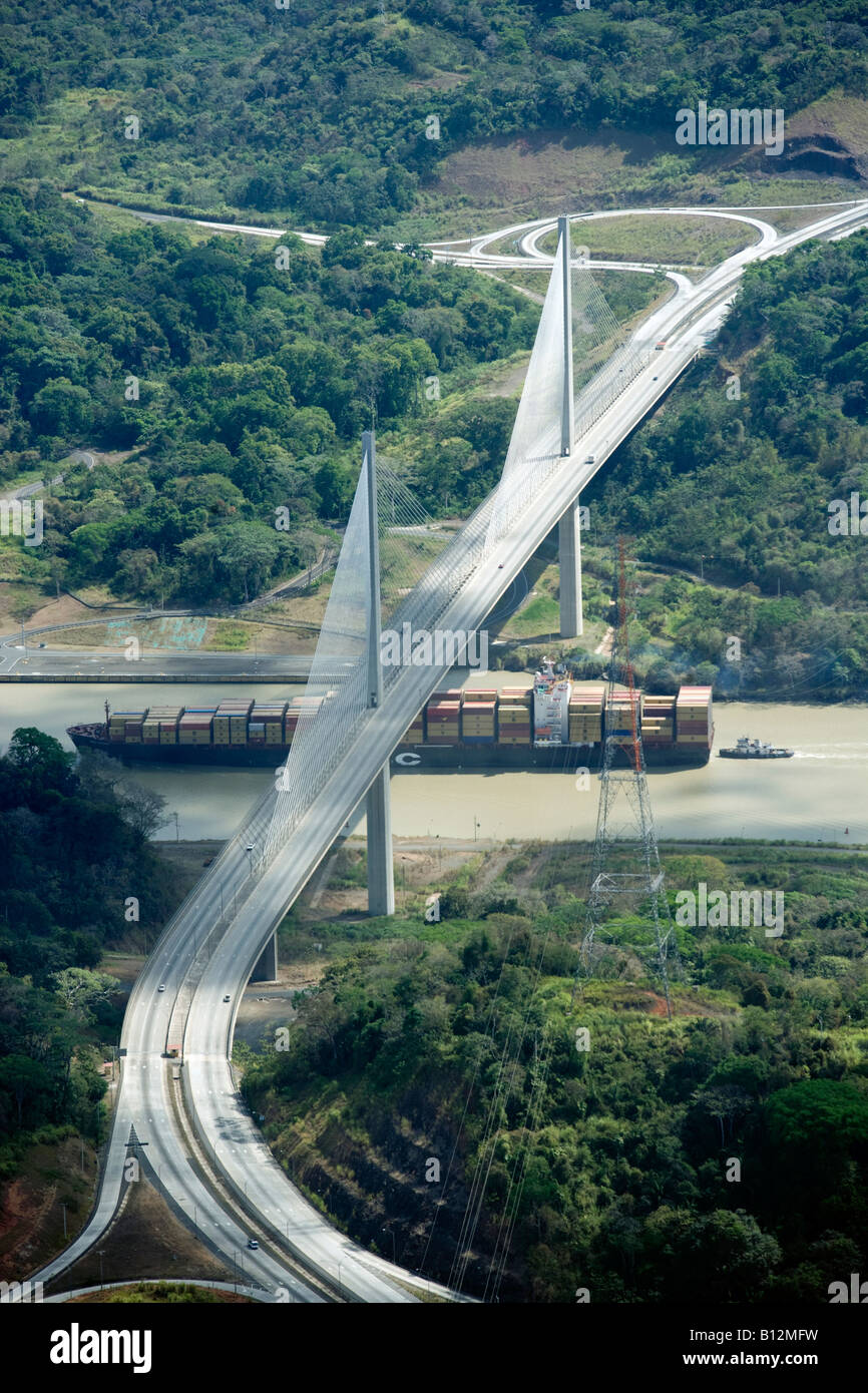 CENTENNIAL MILLENNIUM BRIDGE CULEBRA GALLIARD CUT PANAMA CANAL PANAMA ...