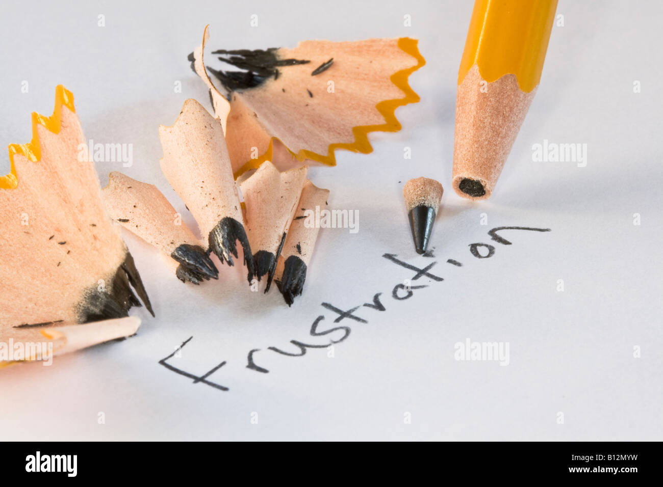 Broken pencil lead hi-res stock photography and images - Alamy