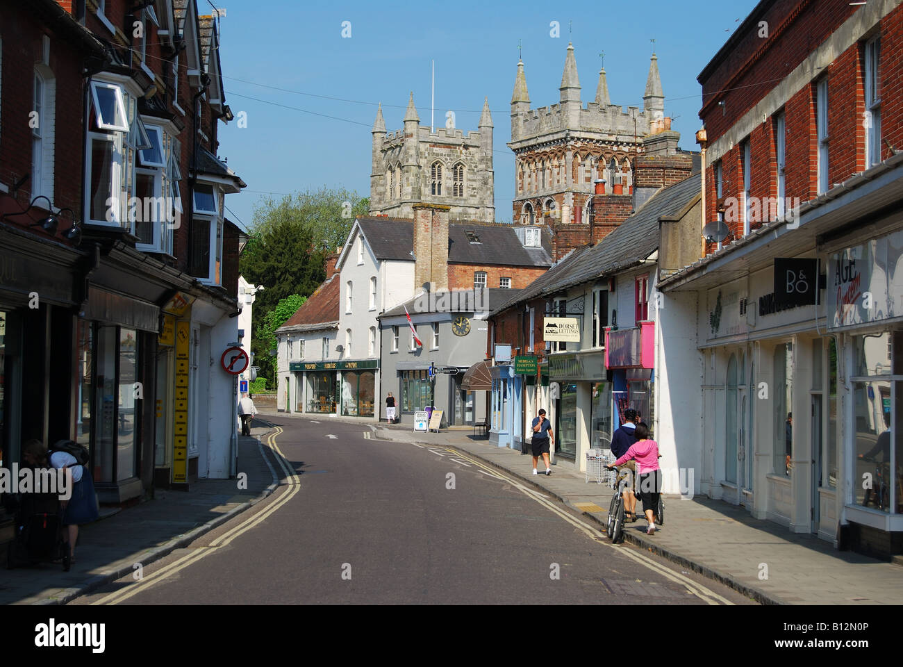 Wimborne dorset hi-res stock photography and images - Alamy