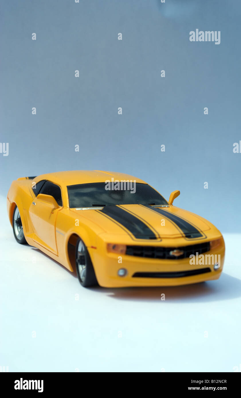 chevy camaro, toy plastic car made to show the way new American muscle ...