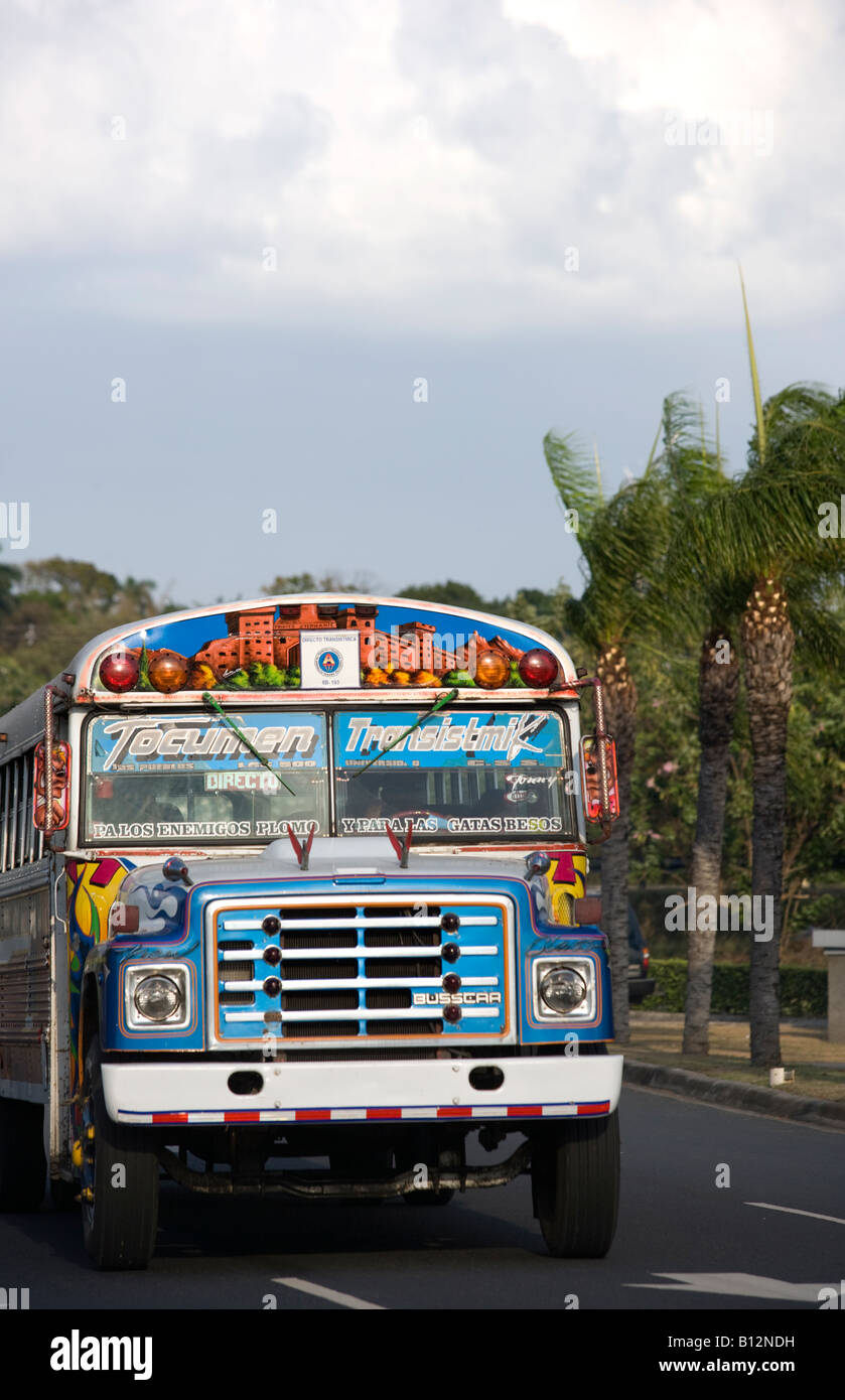 Red devil bus panama hi-res stock photography and images - Alamy