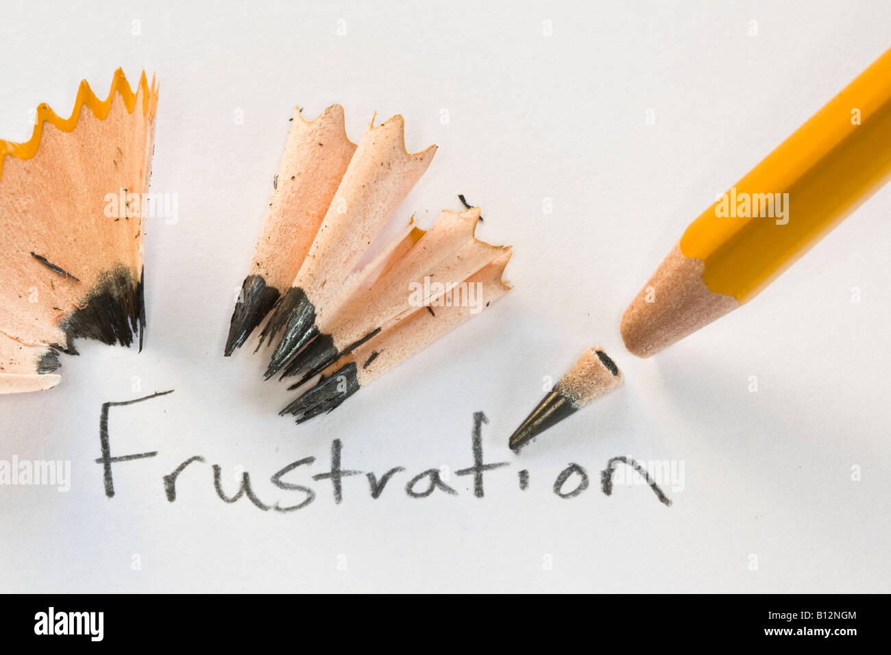 Broken lead pencil hi-res stock photography and images - Alamy