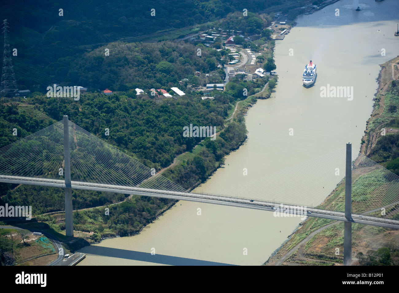 CENTENNIAL MILLENNIUM BRIDGE CULEBRA GALLIARD CUT PANAMA CANAL REPUBLIC ...