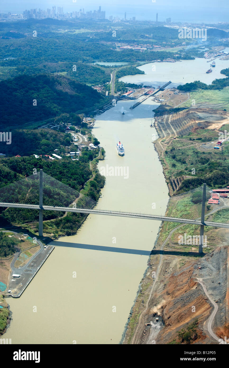 CENTENNIAL MILLENNIUM BRIDGE CULEBRA GALLIARD CUT PANAMA CANAL REPUBLIC ...