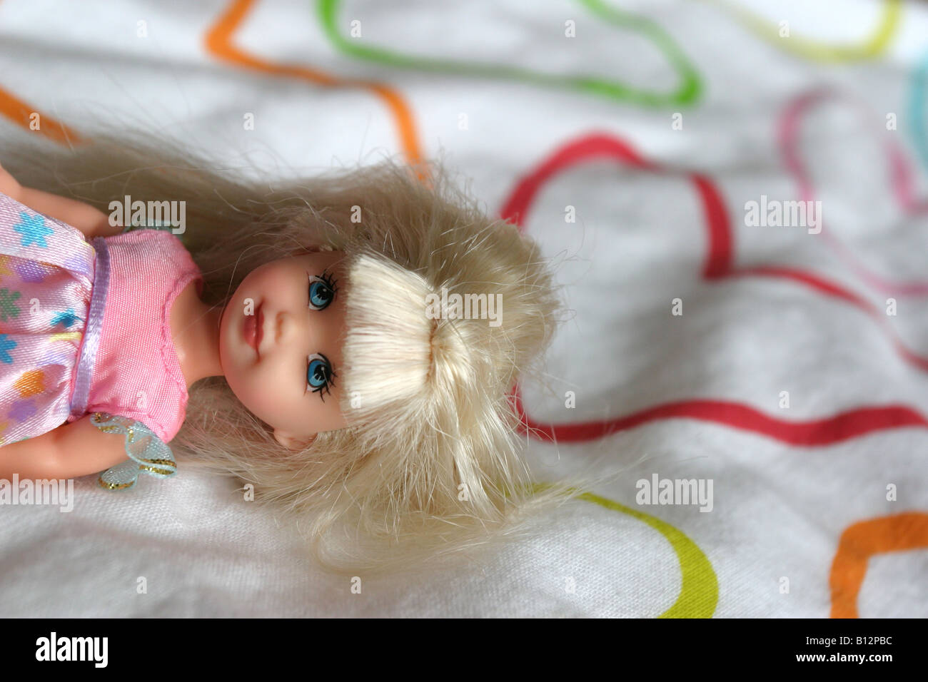 Girls pink dolls hi-res stock photography and images - Alamy