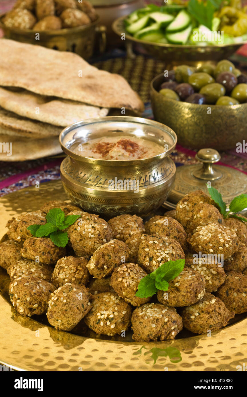 Falafel Middle East Food Stock Photo - Alamy