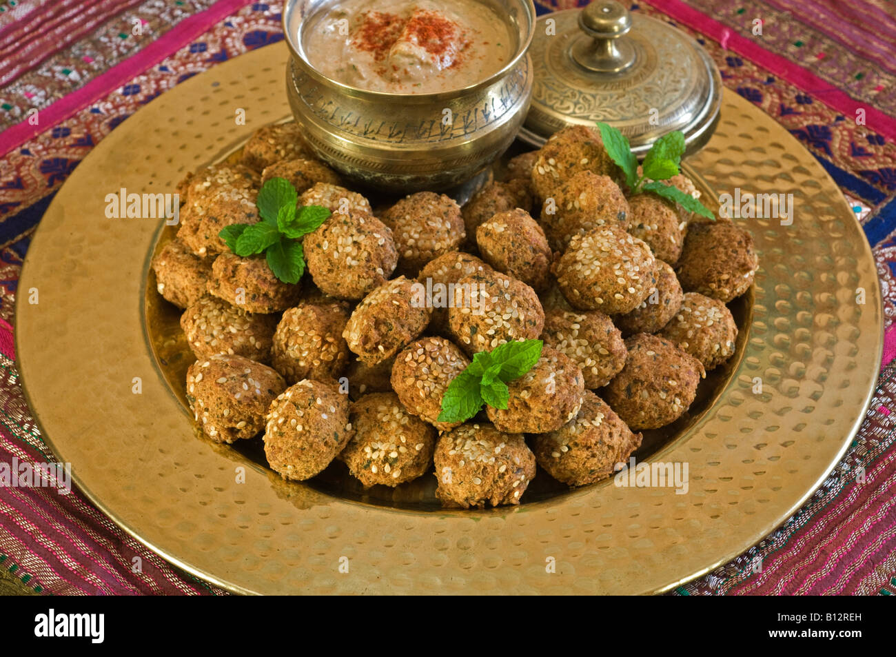 Falafel Middle East Food Stock Photo - Alamy