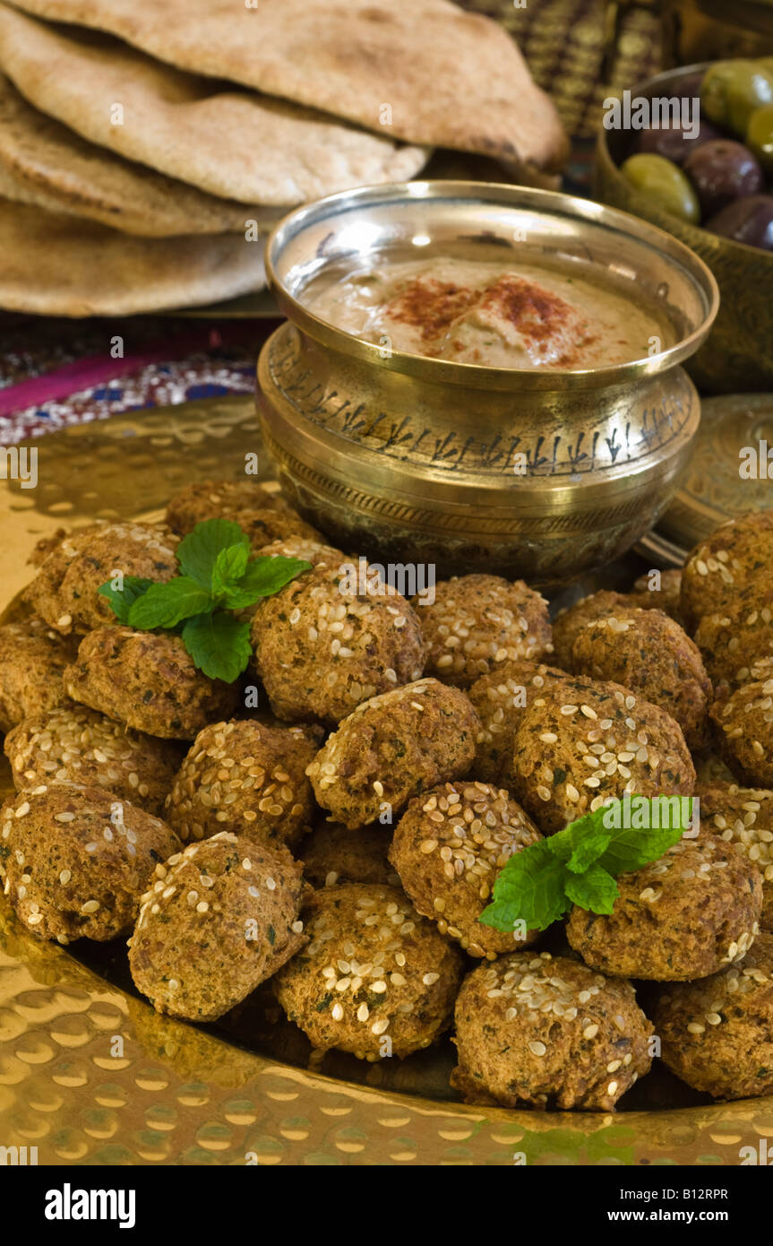 Falafel Middle East Food Stock Photo - Alamy