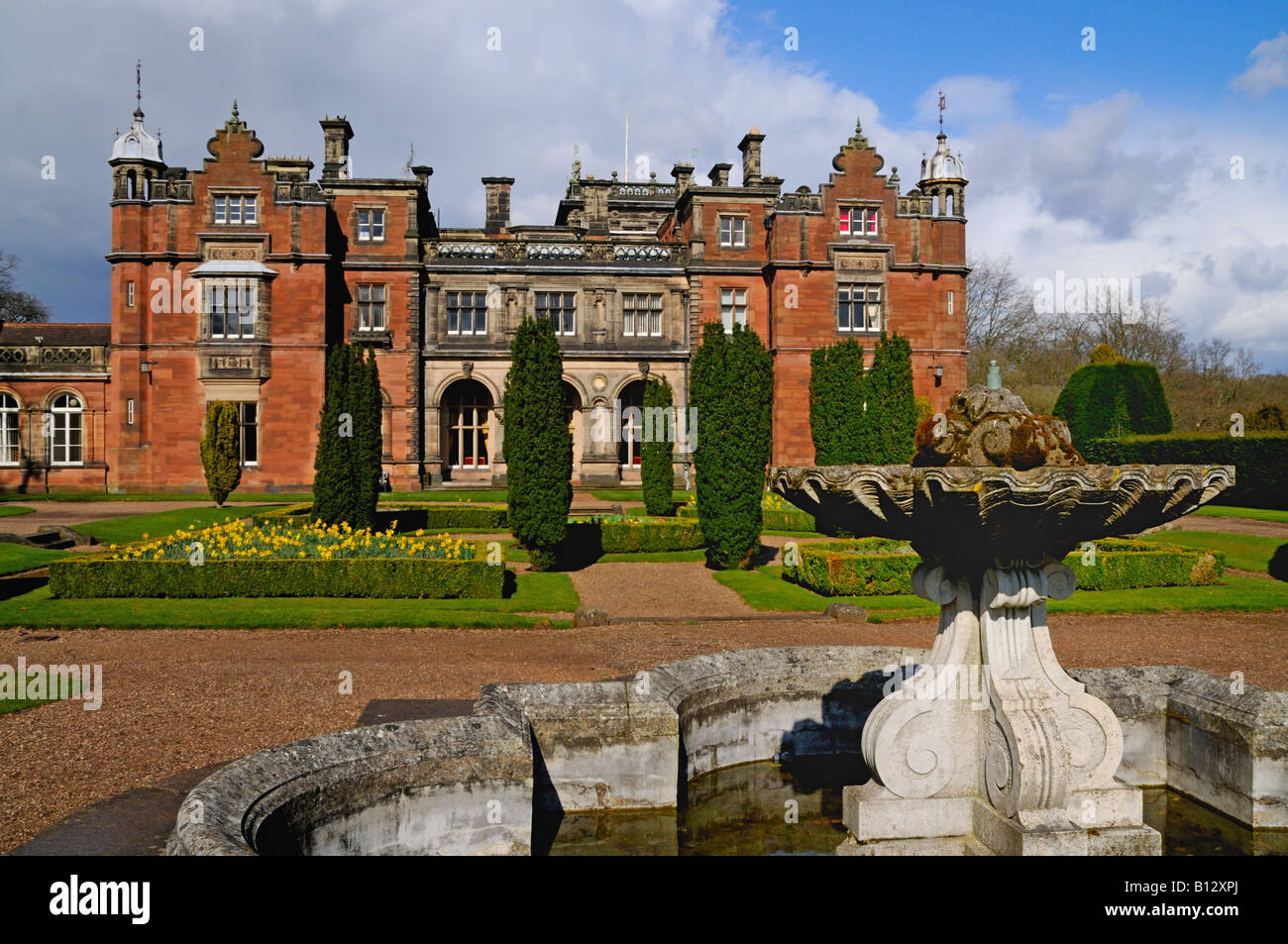 Keele Hall Stock Photo - Alamy
