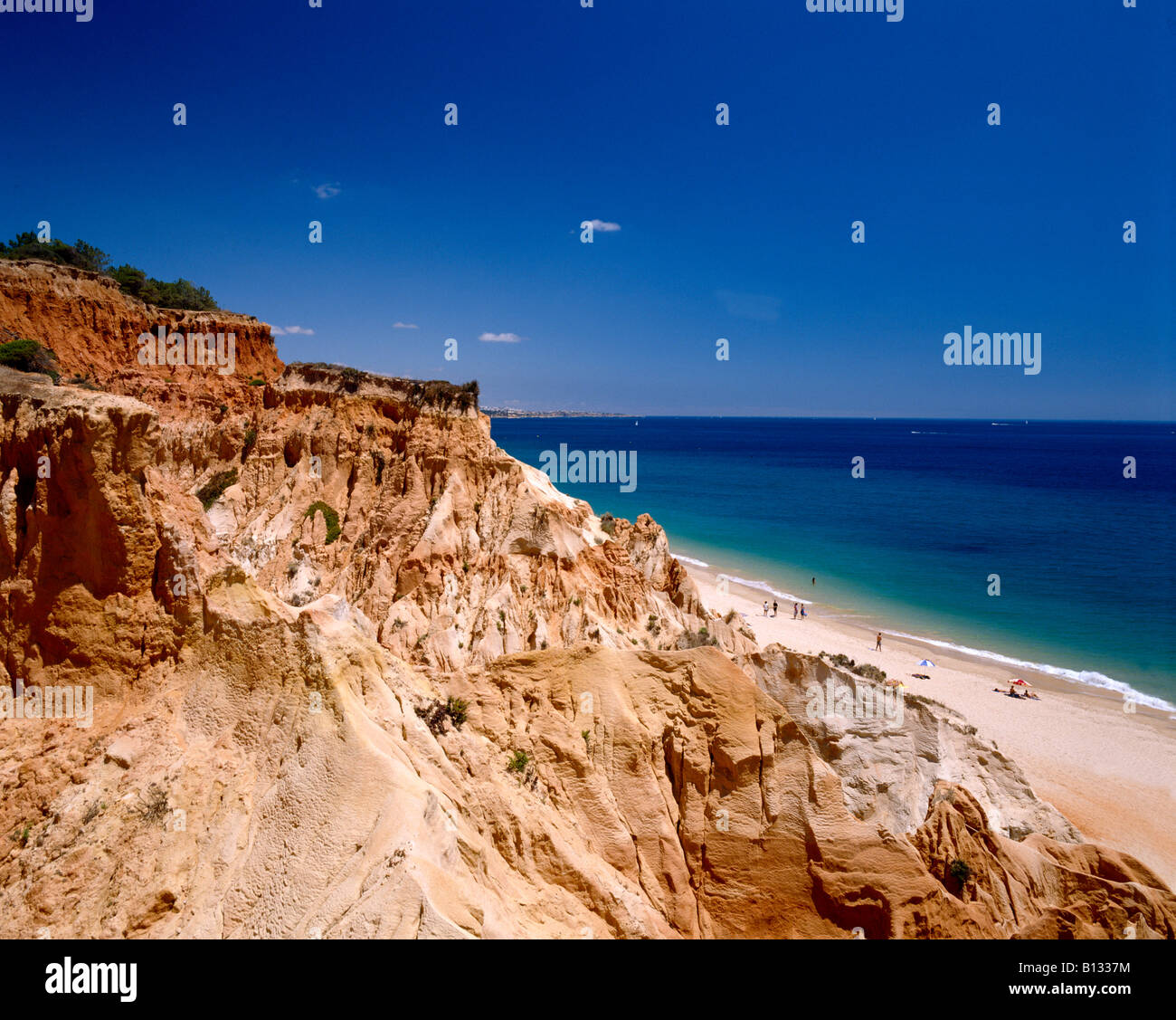 Falesia Cliffs & Beach, Day Stock Photo - Alamy