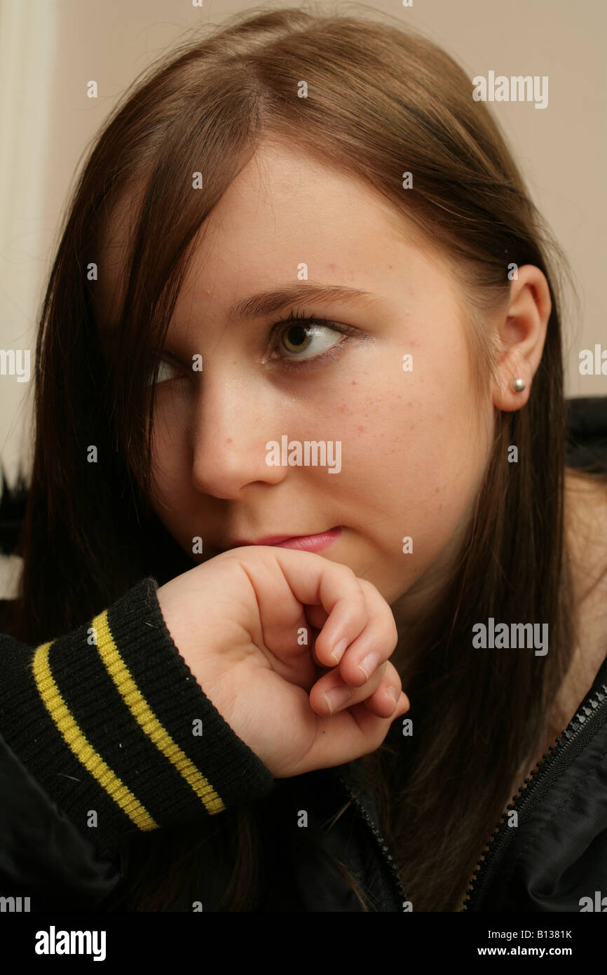Teen Girl Left Out By Friends High Resolution Stock Photography and ...