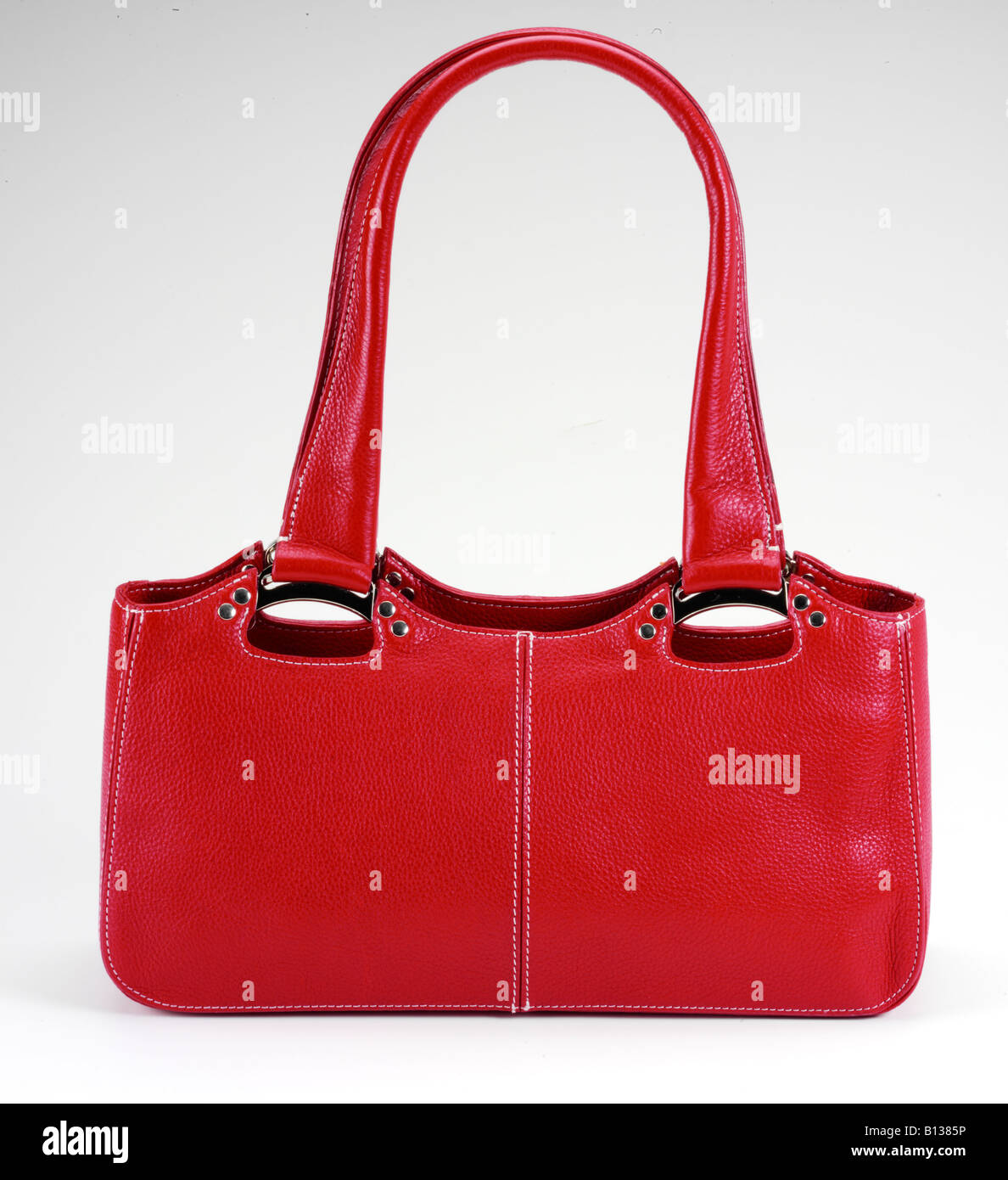 Red leather designer bag hi-res stock photography and images - Alamy