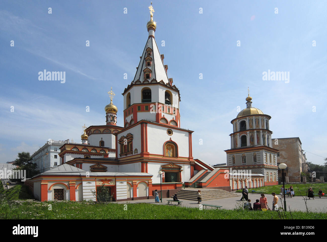 Russian Orthodox Church Irkutsk Siberia Russia Stock Photo - Alamy