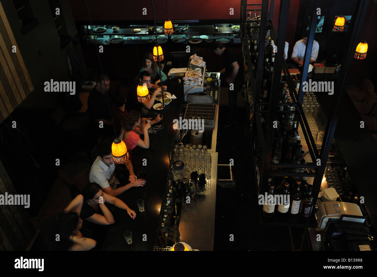 Israel Tel Aviv Nightlife Stock Photo - Alamy